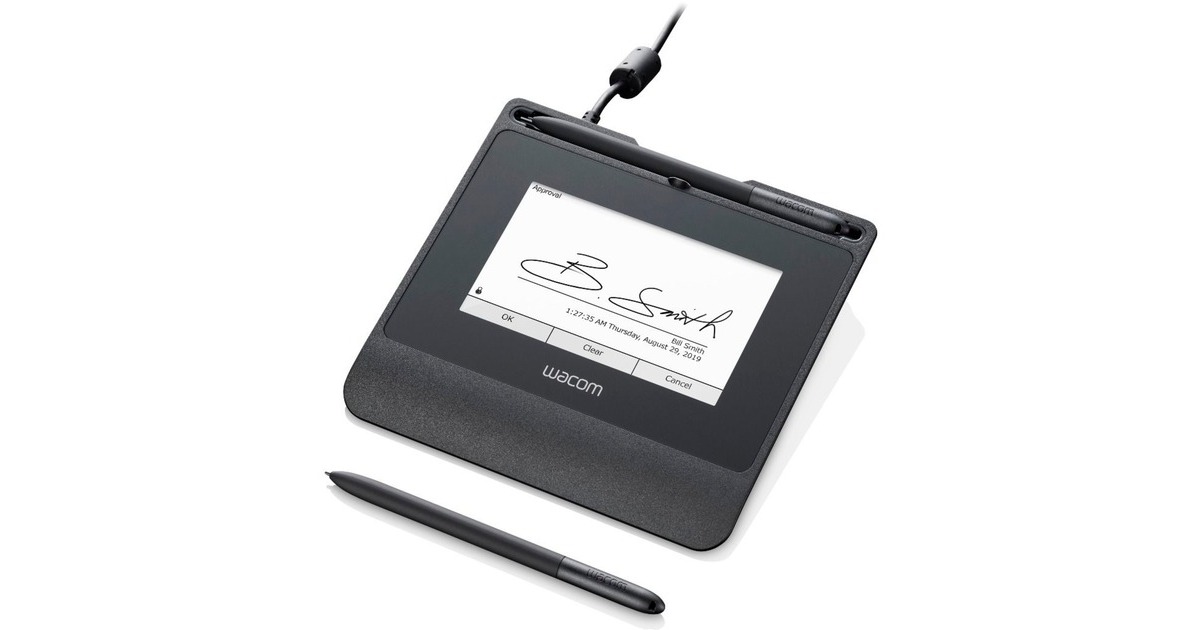 Wacom Signature Set, STU-540 & sign pro PDF tekentablet Zwart