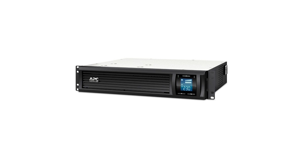 APC Smart-UPS SMC3000RMI2U Noodstroomvoeding Zwart, 8x C13, 1x C19 ...
