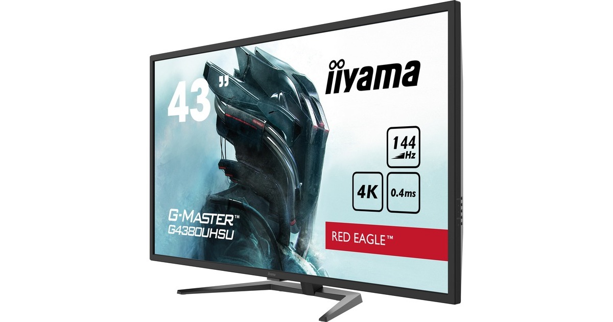 iiyama G-Master Red Eagle G4380UHSU-B1 43" 4K UHD gaming monitor Zwart ...