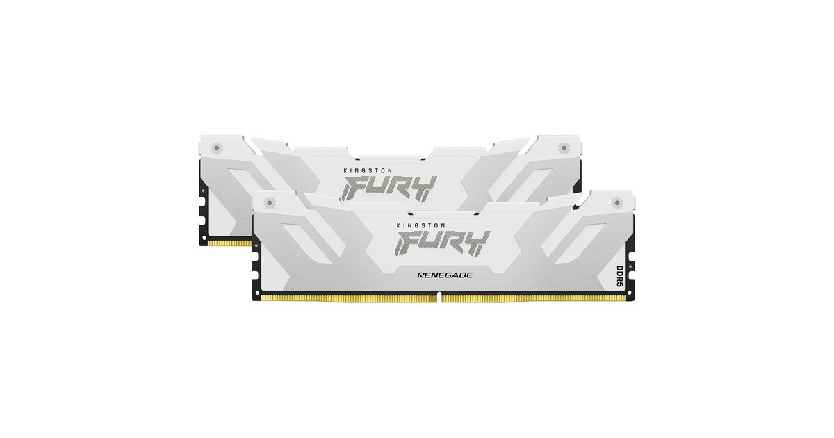 Kingston FURY 64 GB DDR5-6000 Kit werkgeheugen Wit, KF560C32RWK2-64, Renegade, XMP