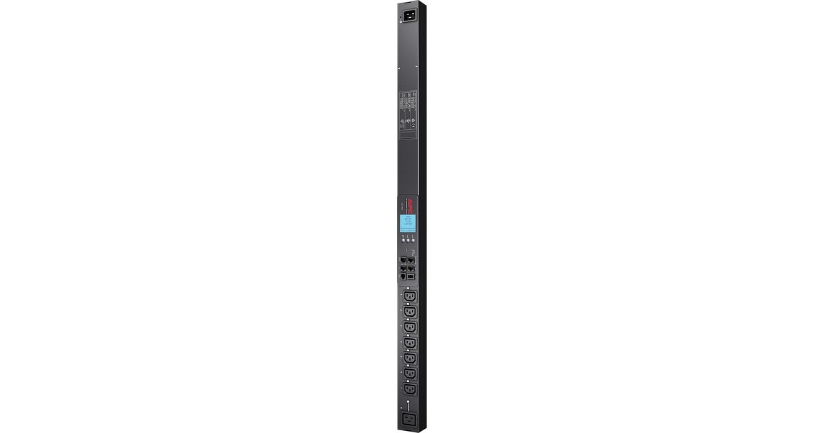 APC Rack PDU 2G Switched AP8958 stekkerdoos Zwart, ZeroU, 7x C13, 1x C19